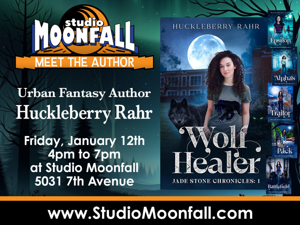 Meet the Author – Huckleberry Rahr – Studio Moonfall