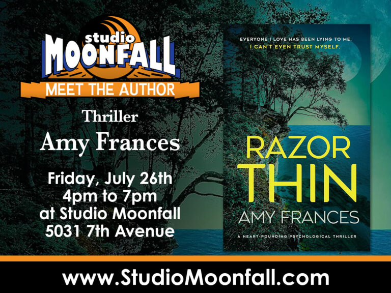 Meet the Author – Amy Frances – Studio Moonfall